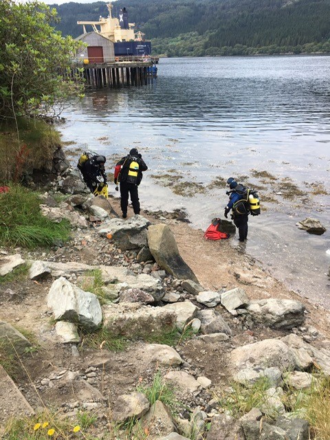 Stephen's First Open Water Dive - Thistle Divers